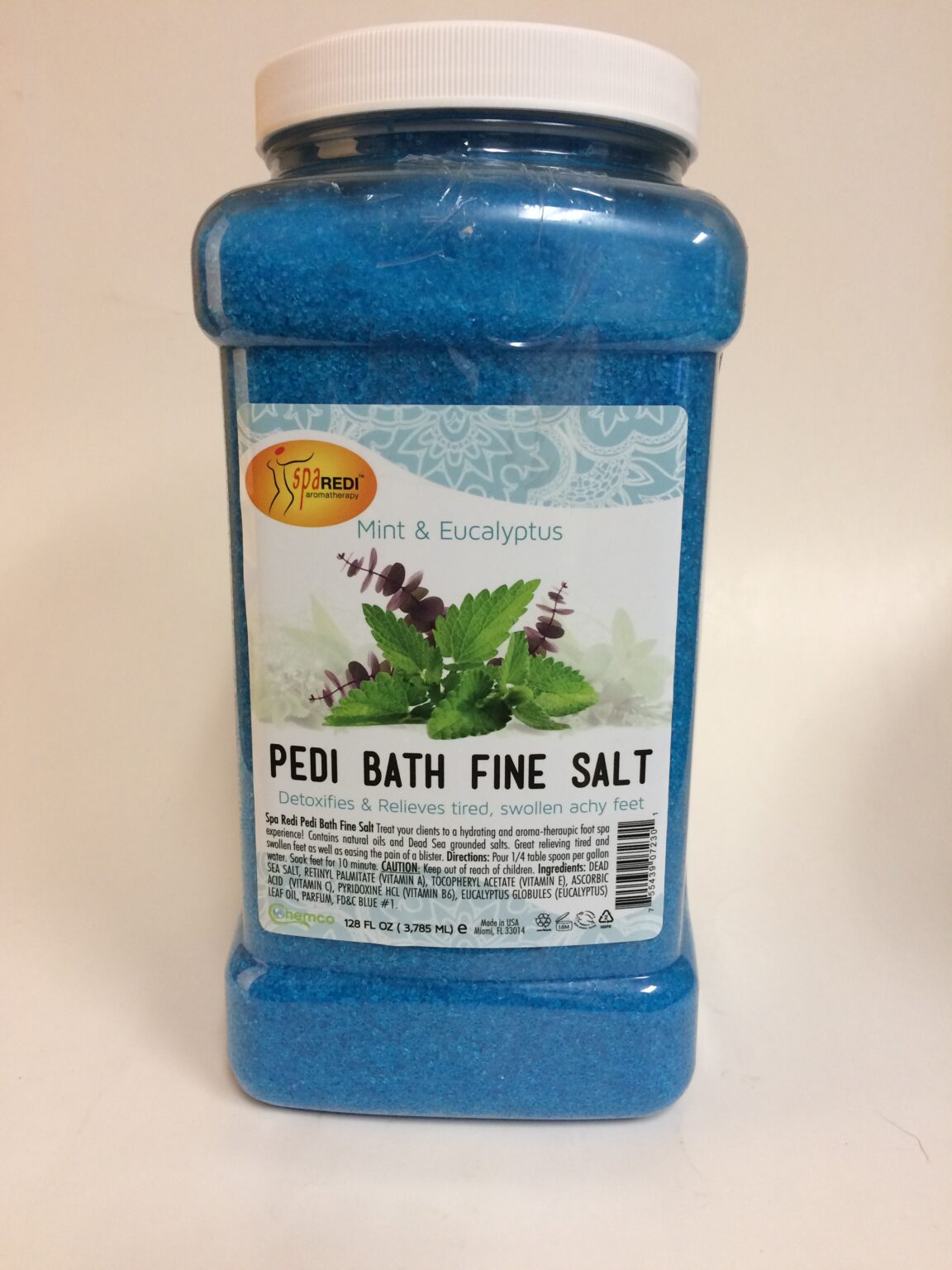 Spa Redi Mint & Eucalyptus Pedi Salt Foot Bath / 1 gallon - Friends ...