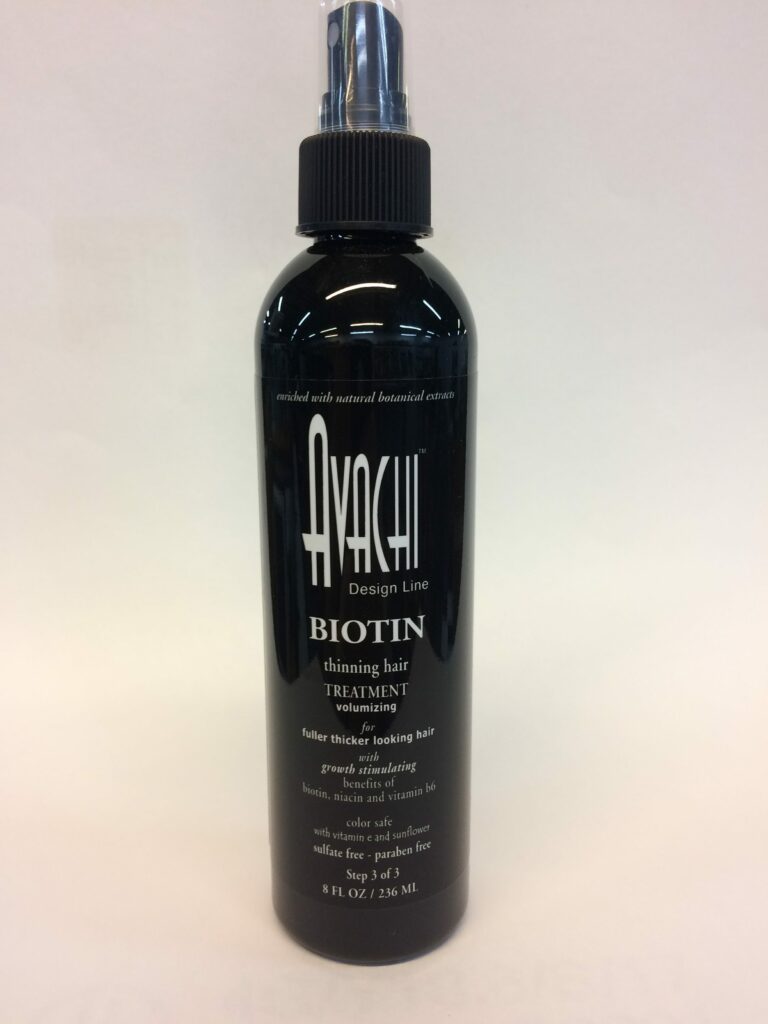Avachi Biotin thinning hair treatment spray 8oz - Friends Beauty Supply