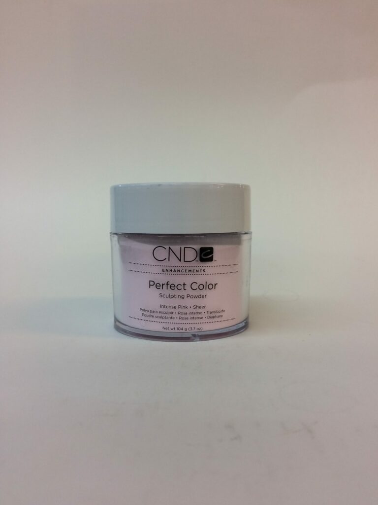 CND Acrylic Powder 3.7oz / Intense Pink / White - Friends Beauty Supply